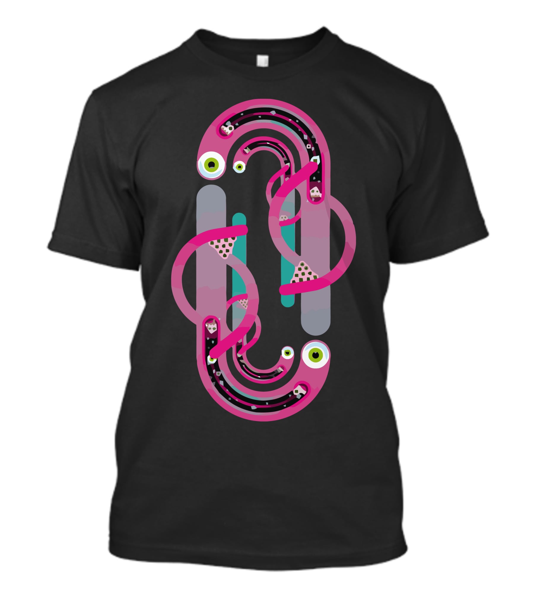 Crazy Dope Funky Abstract Eyeball T-Shirt