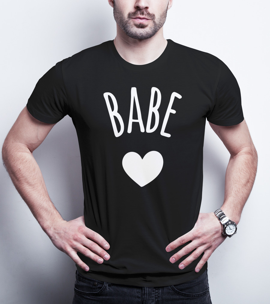 BABE Heart Icon Classic T-Shirt
