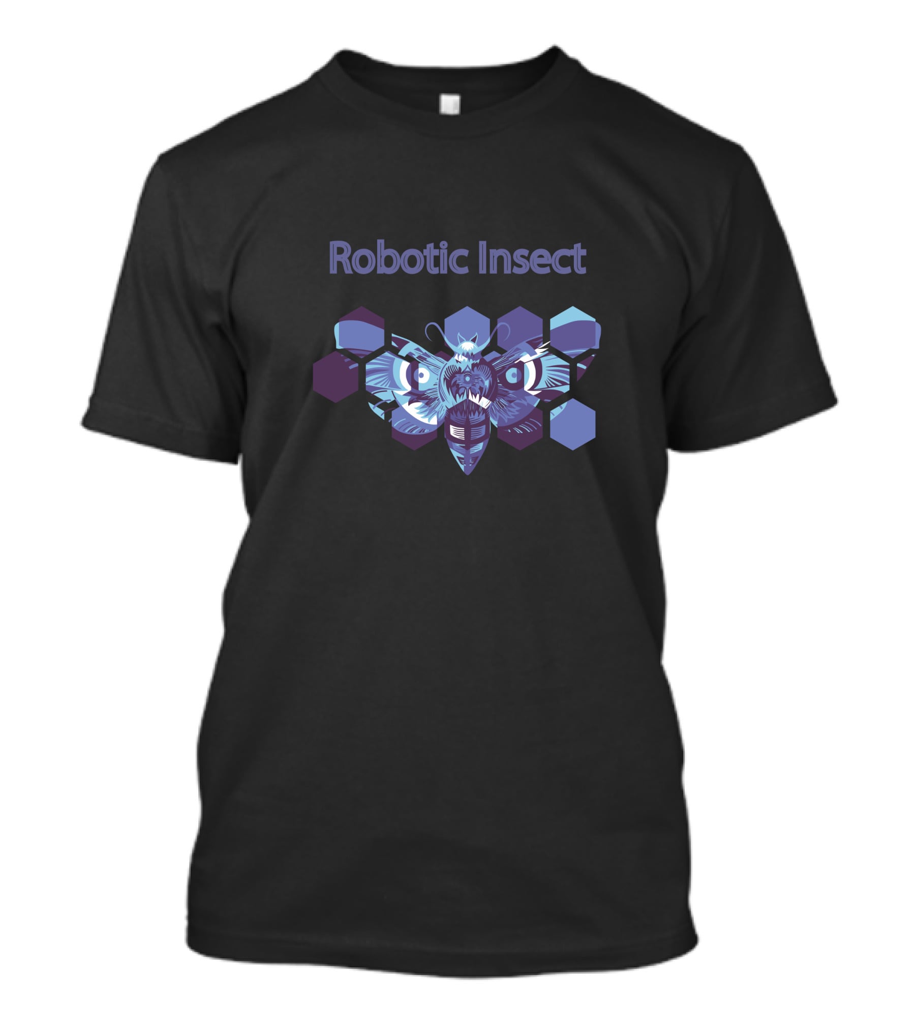 Robotic Insect Hexagonal T-Shirt