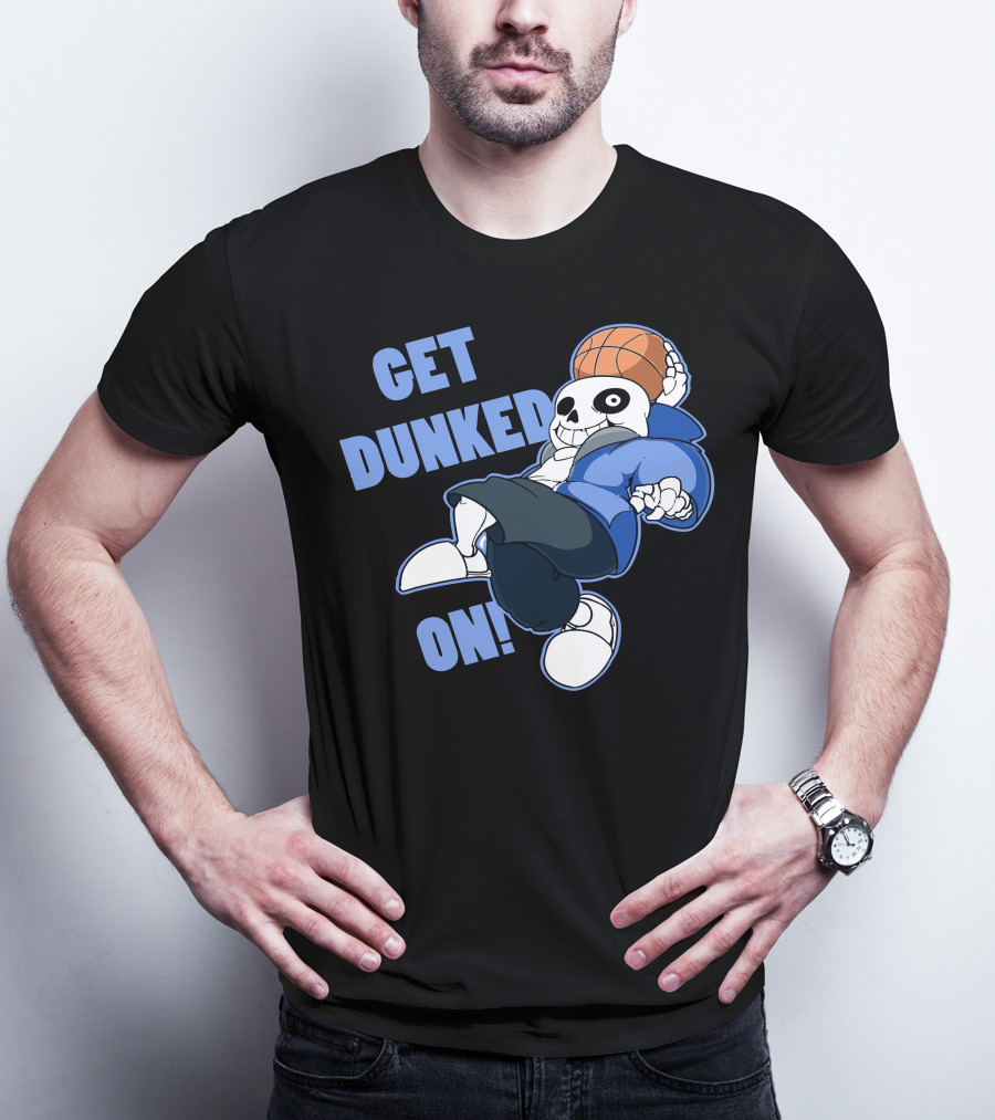 Sans Undertale Get Dunked On Basketball T-Shirt