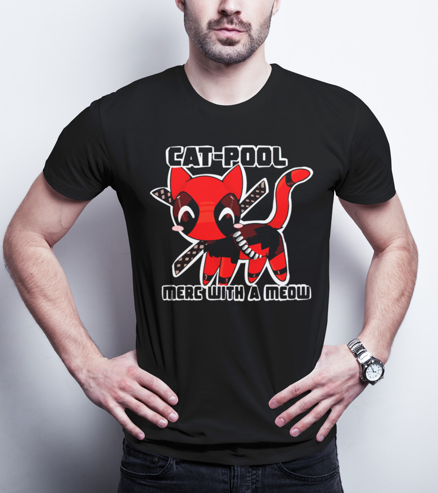 Cat-Pool Merc With A Meow T-Shirt
