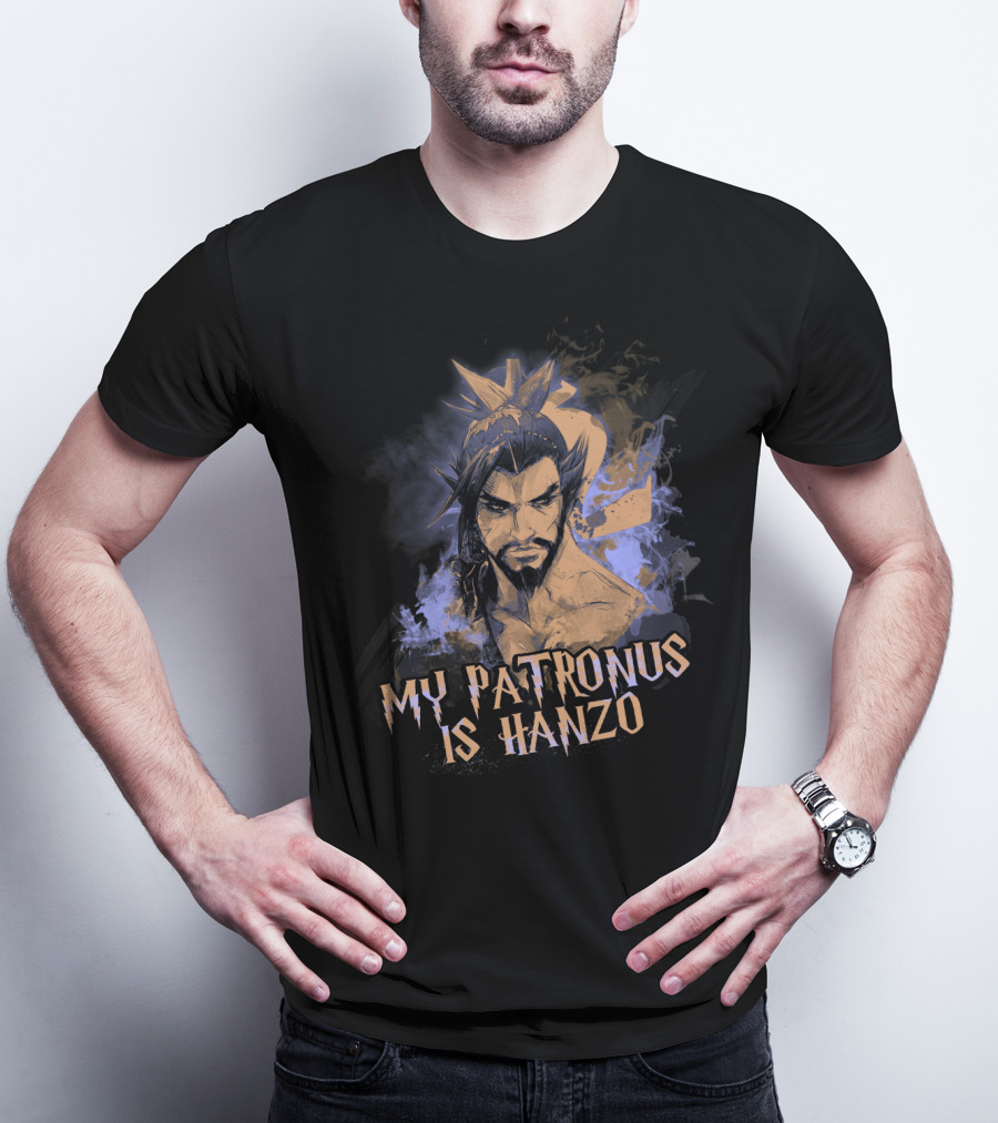 Game Overwatch My Patronus Is Hanzo Character T-Shirt