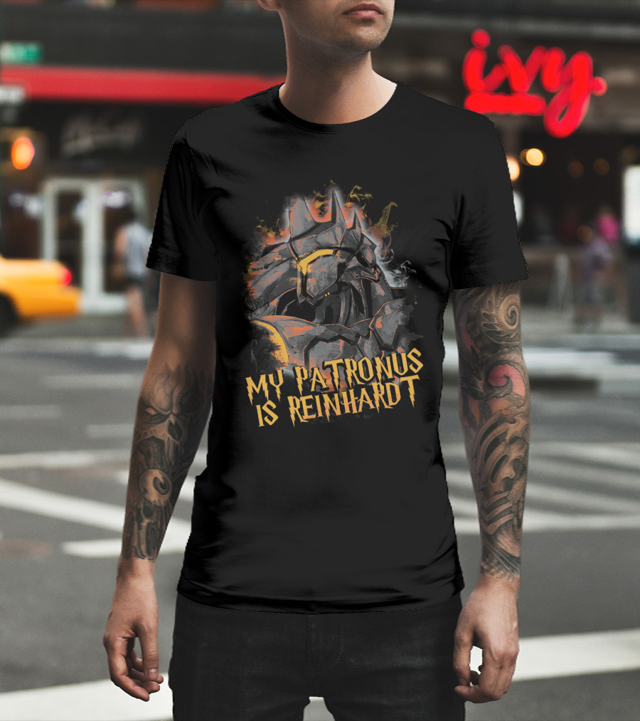 My Patronus Is Reinhardt Overwatch Character T-Shirt