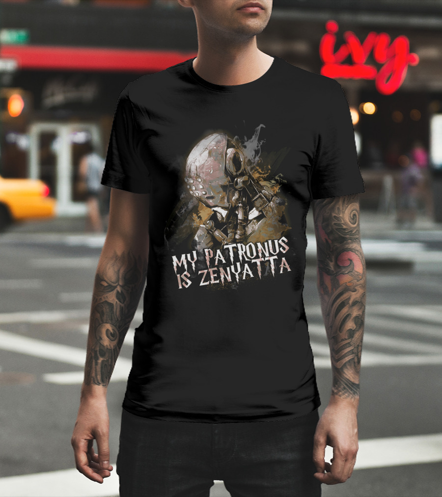 Overwatch Zenyatta Fan Design My Patronus Is Zenyatta Gaming T-Shirt