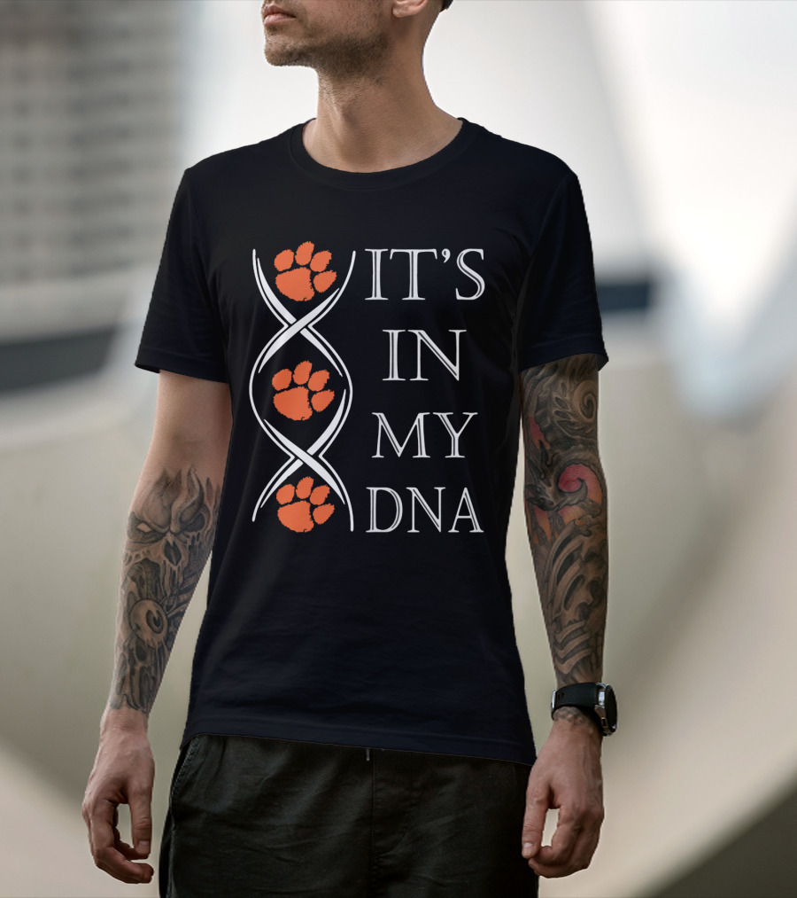 Clemson Tigers Football It's In My Dna T-Shirt