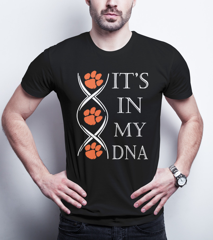 Clemson Tigers Football It's In My Dna T-Shirt