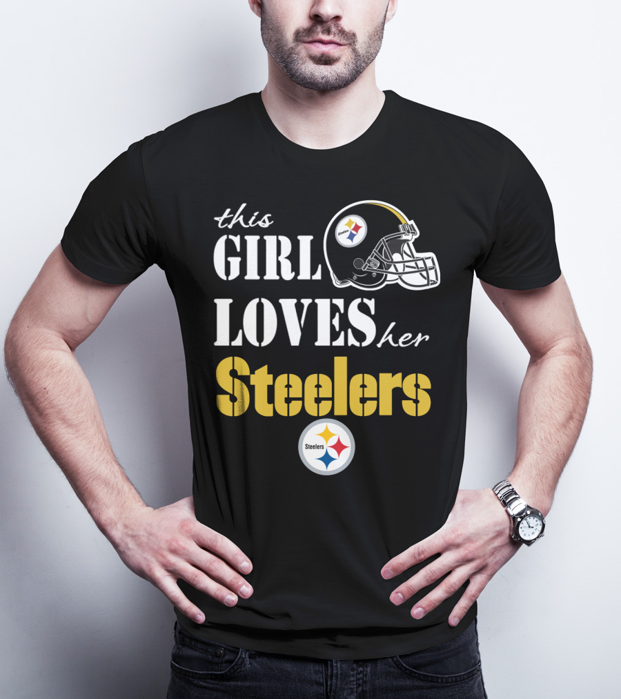 This Girl Loves Her Steelers T-Shirt