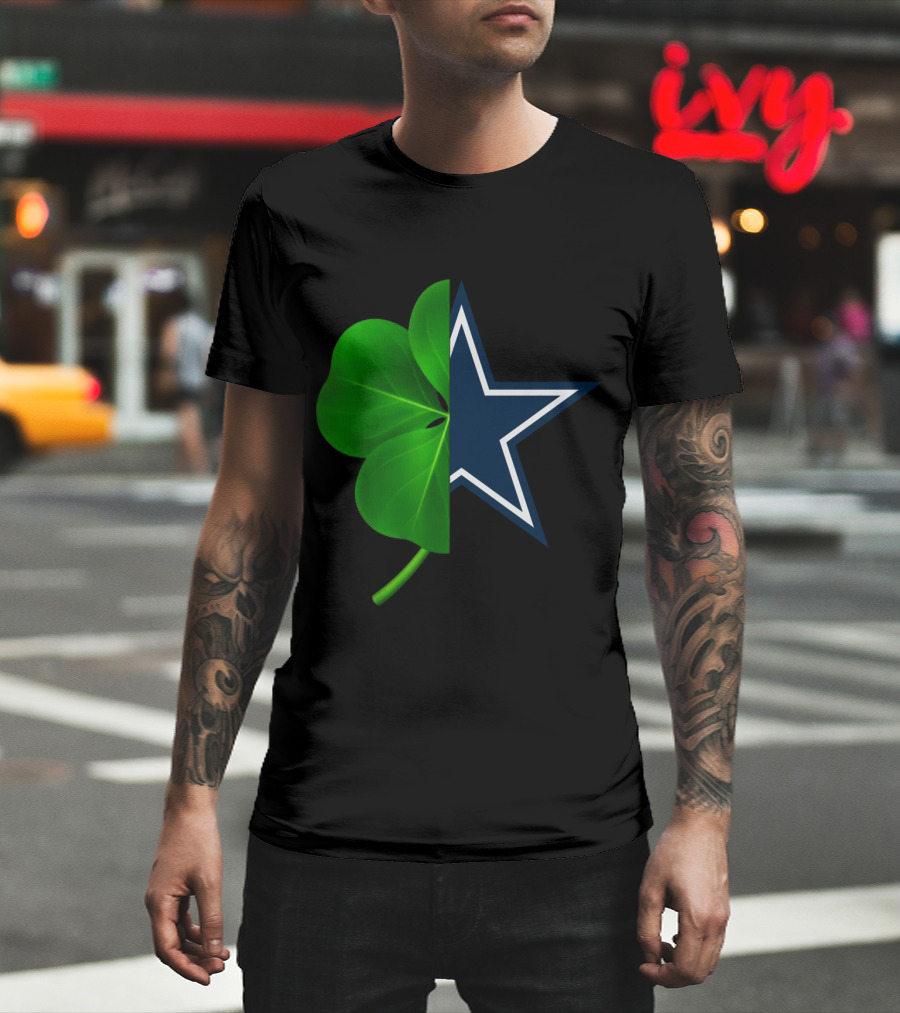 Dallas Cowboys Clover Star Fusion T-Shirt