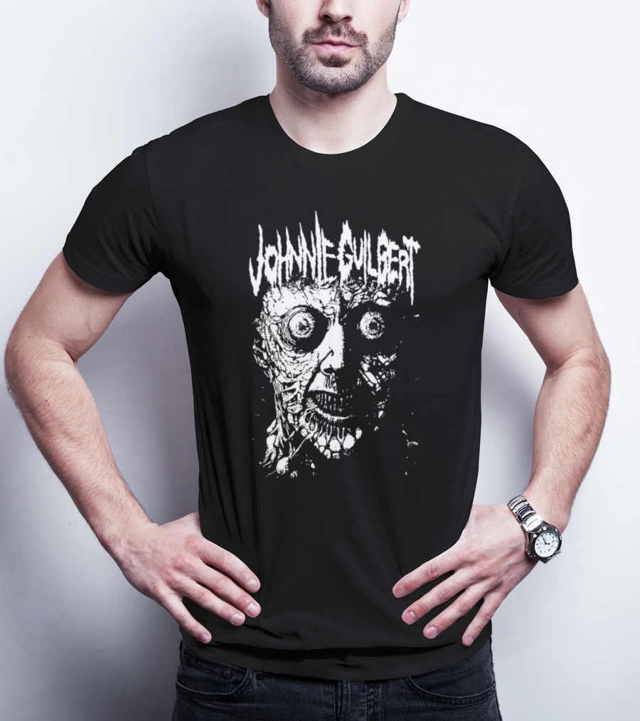 Johnnie Guilbert Haunted Soul Horror Face T-Shirt
