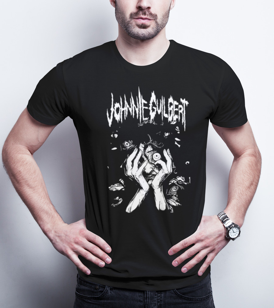 Johnnieguilbert Tortured Mind Eyes And Hands Horror T-Shirt