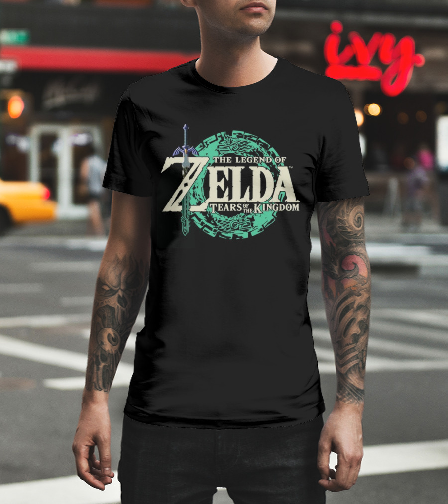 The Legend Of Zelda Tears Of The Kingdom Sword T-Shirt
