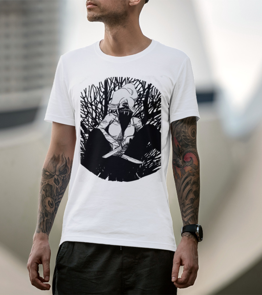 Something Is Killing The Woods Warrior T-Shirt