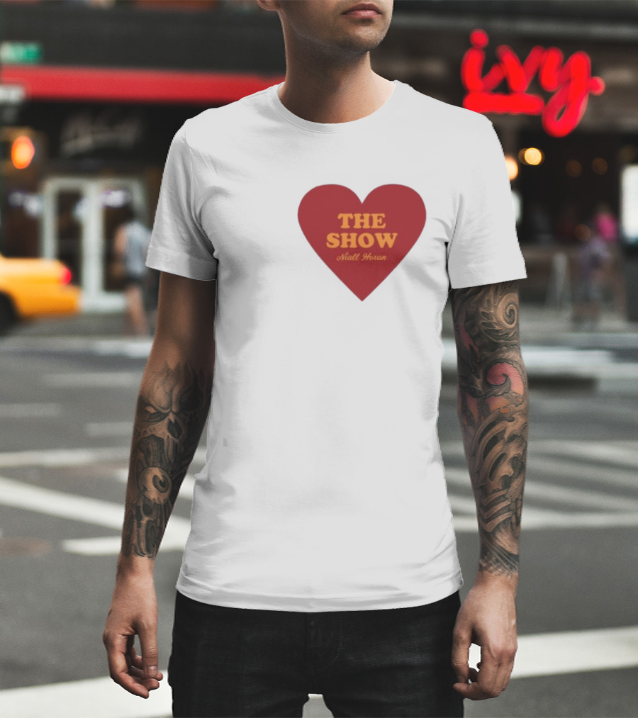The Show Heart Niall Horan Hello Lovers Collaboration T-Shirt