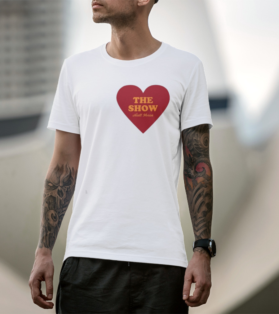 The Show Heart Niall Horan Hello Lovers Collaboration T-Shirt