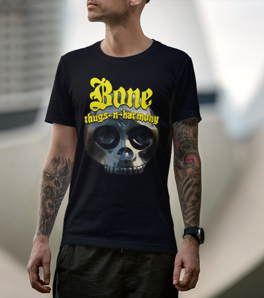 Bone Thugs-N-Harmony Skull Logo Thuggish Ruggish T-Shirt
