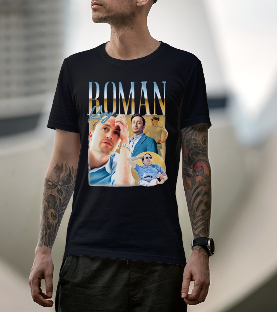 Roman Roy Succession TV Show Character T-Shirt