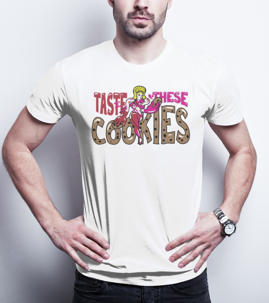 Jaymes Mansfield Taste These Cookies Cartoon T-Shirt