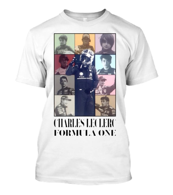 Charles Leclerc Formula One Eras Tour T-Shirt
