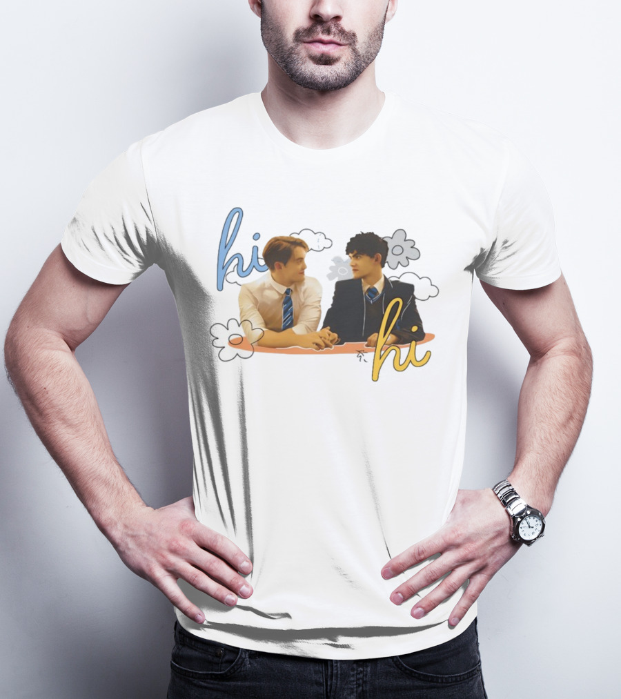 Hi Hi Heartstopper Duo Boyfriend Nick And Charlie T-Shirt