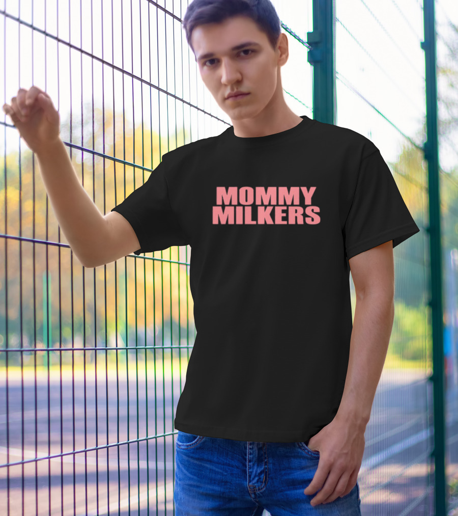 Mommy Milkers Pink T-Shirt