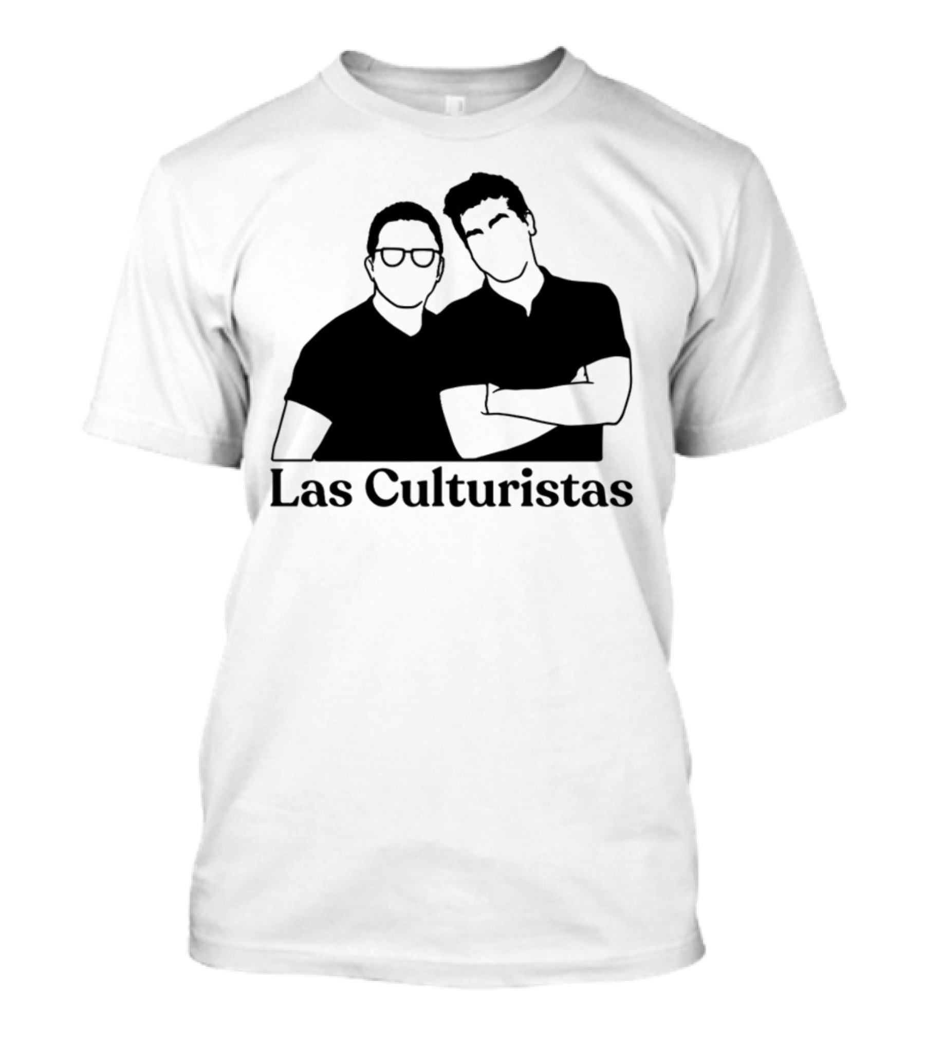 Las Culturistas Podcast Duo T-Shirt