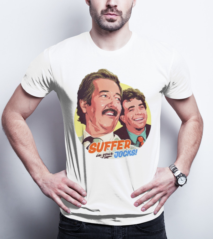 Suffer In Your Jocks Retro Comedy T-Shirt