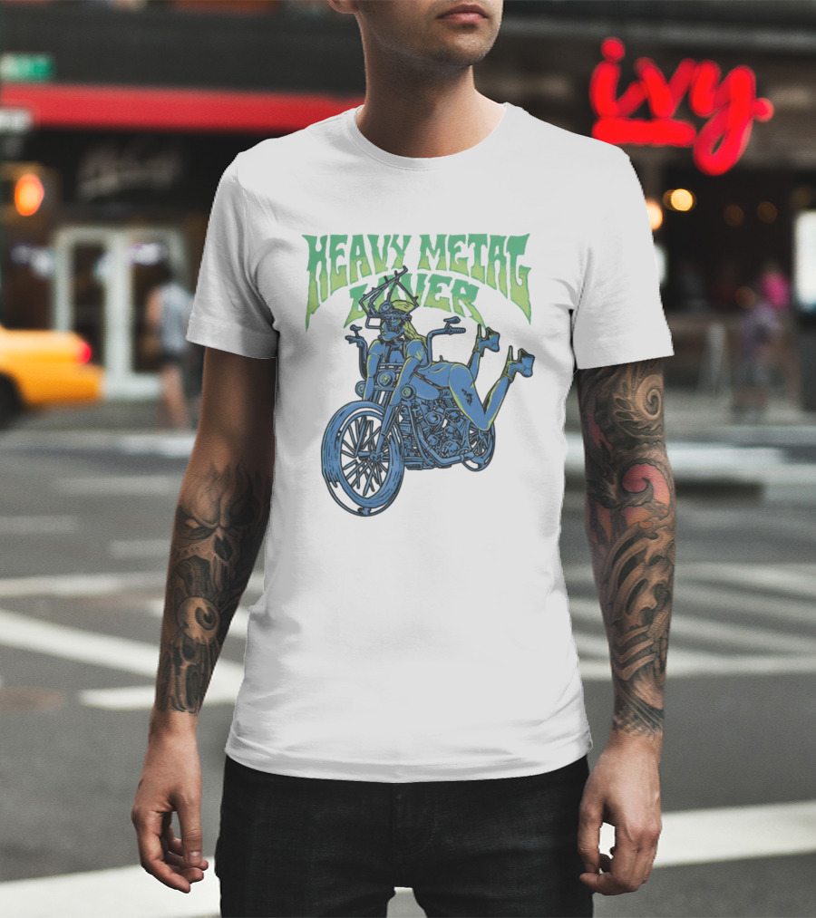 Heavy Metal Lover Gaga Daily Shop Motorcycle T-Shirt