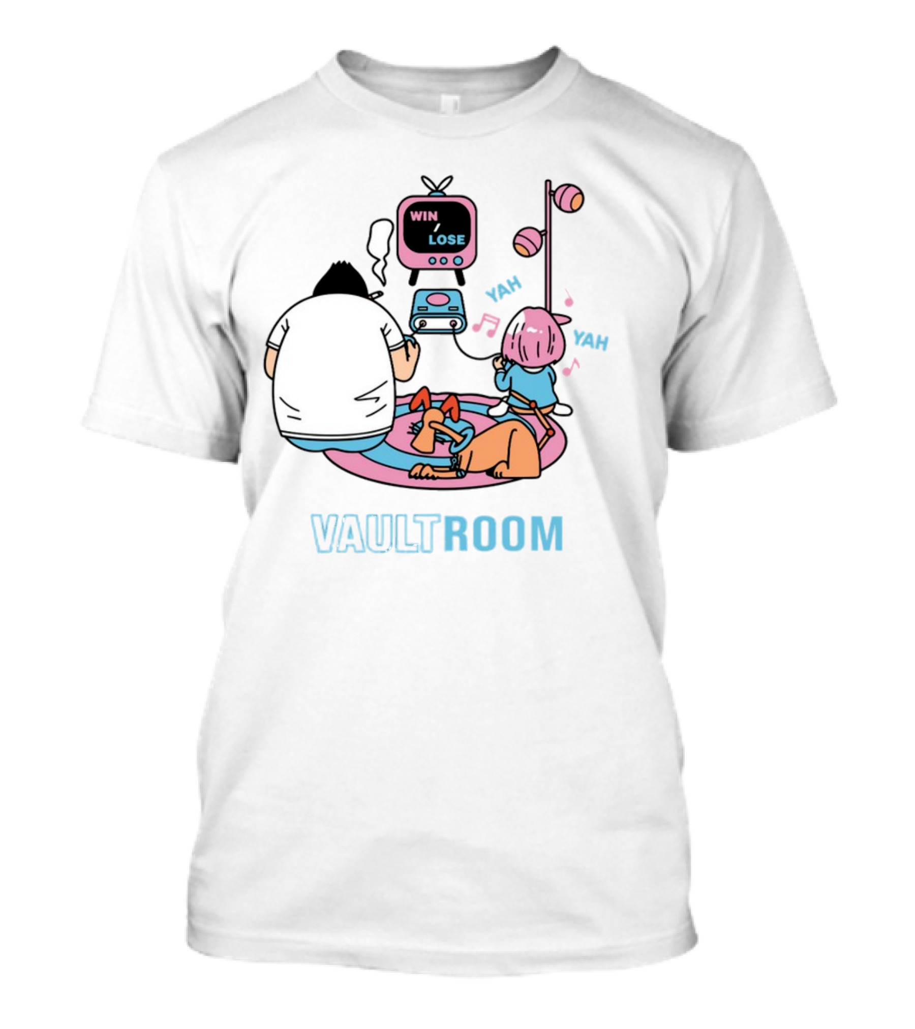 Vaultroom Yah3 Win Lose TV Music Scene T-Shirt