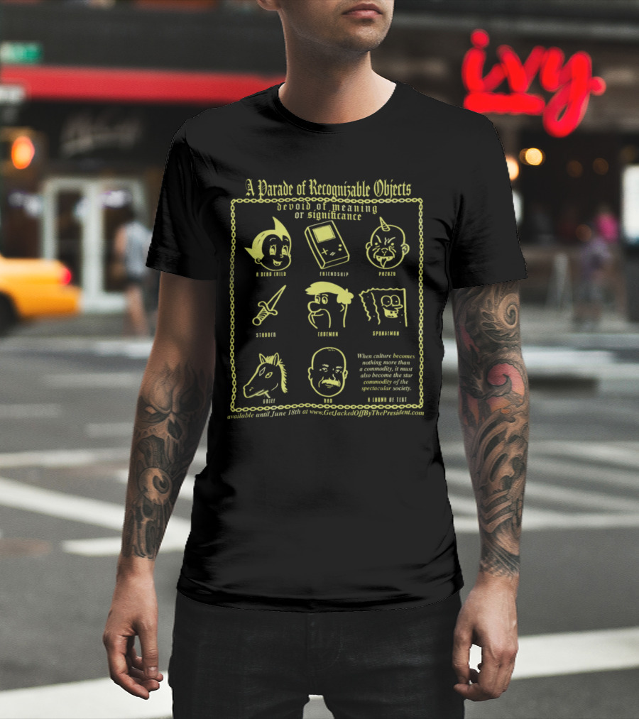 A Parade Of Recognizable Objects - A Dead Child Puzzle Sponger Friendship Eerdman Stranger Grief T-Shirt