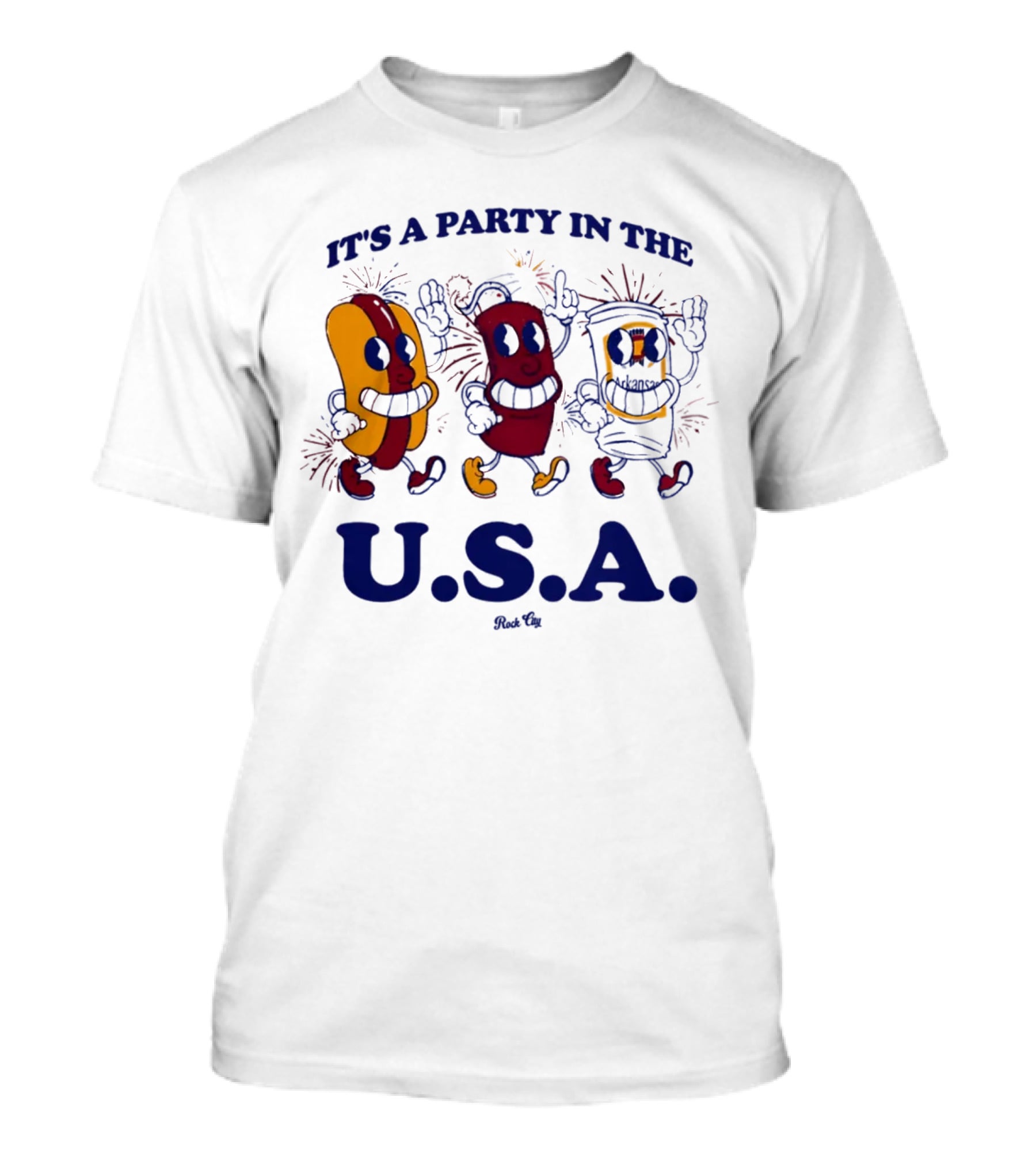 It's A Party In The U.S.A. Rock City T-Shirt