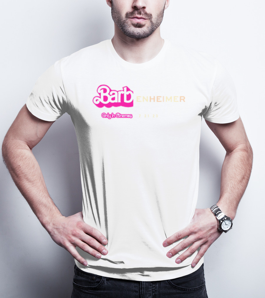 Barbenheimer Only In Cinemas 7 21 23 T-Shirt