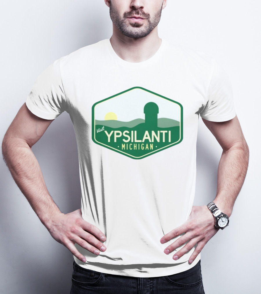 Visit Ypsilanti Michigan Scenic Landscape T-Shirt