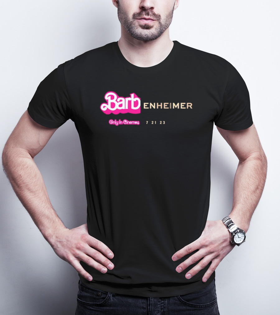 Barbienheimer Only In Cinemas 7 21 23 T-Shirt