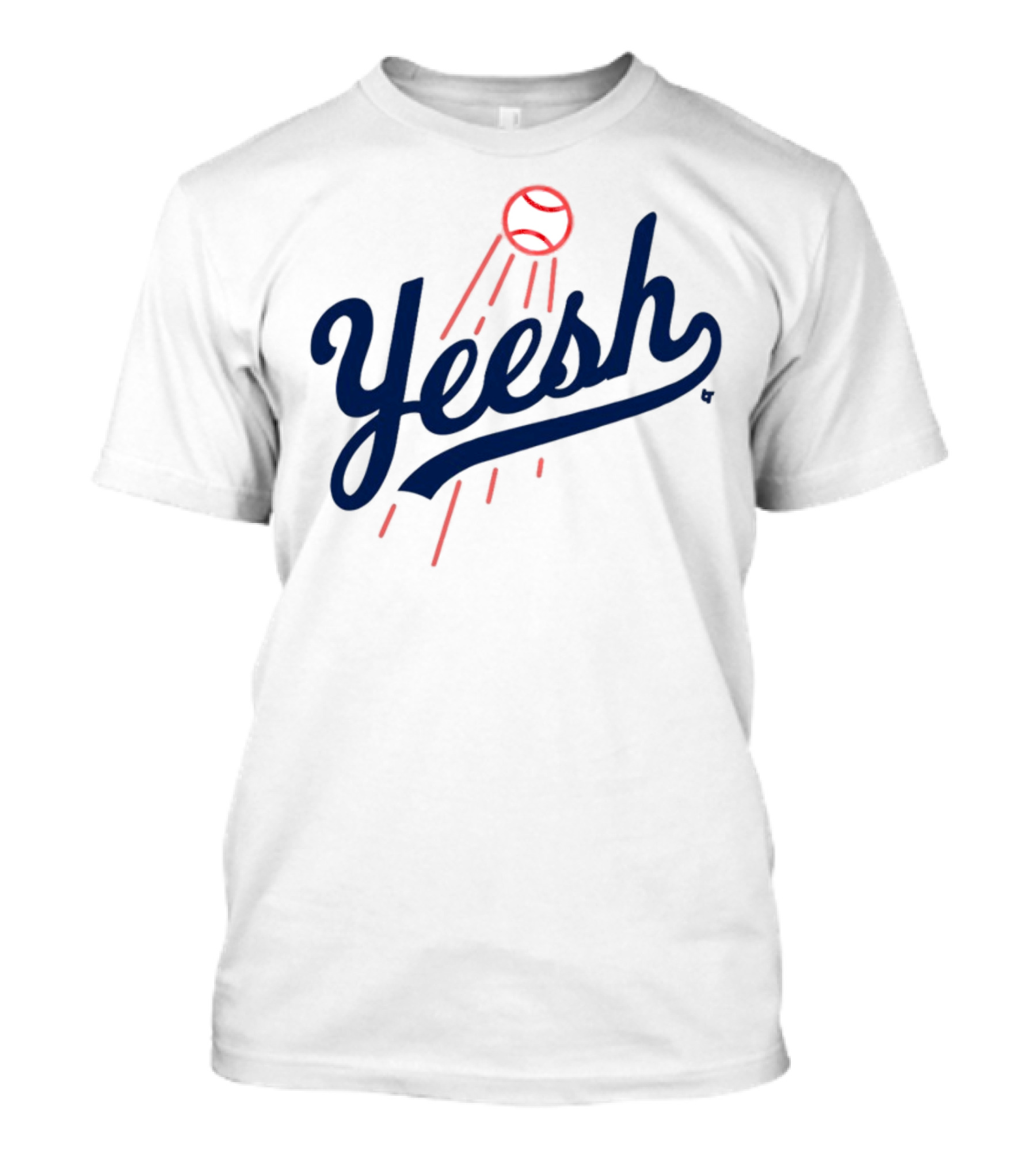 Yeesh Baseball Los Angeles Dodgers Inspired T-Shirt