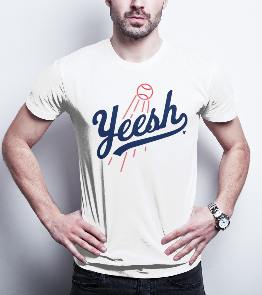 Yeesh Baseball Los Angeles Dodgers Inspired T-Shirt