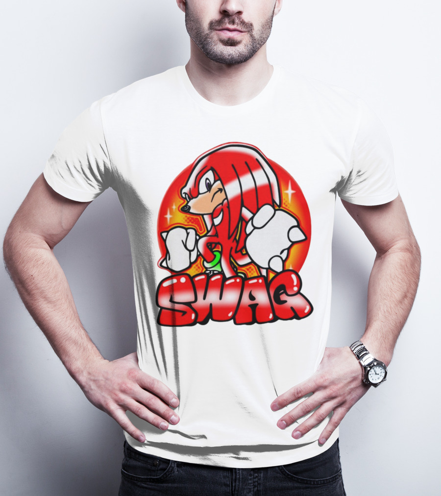 Mamono World Swaggles SWAG Red Character Power T-Shirt