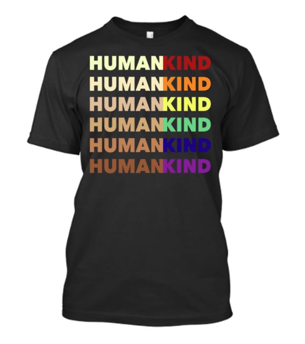 HUMANKIND Pride Rainbow Colors Diversity T-Shirt