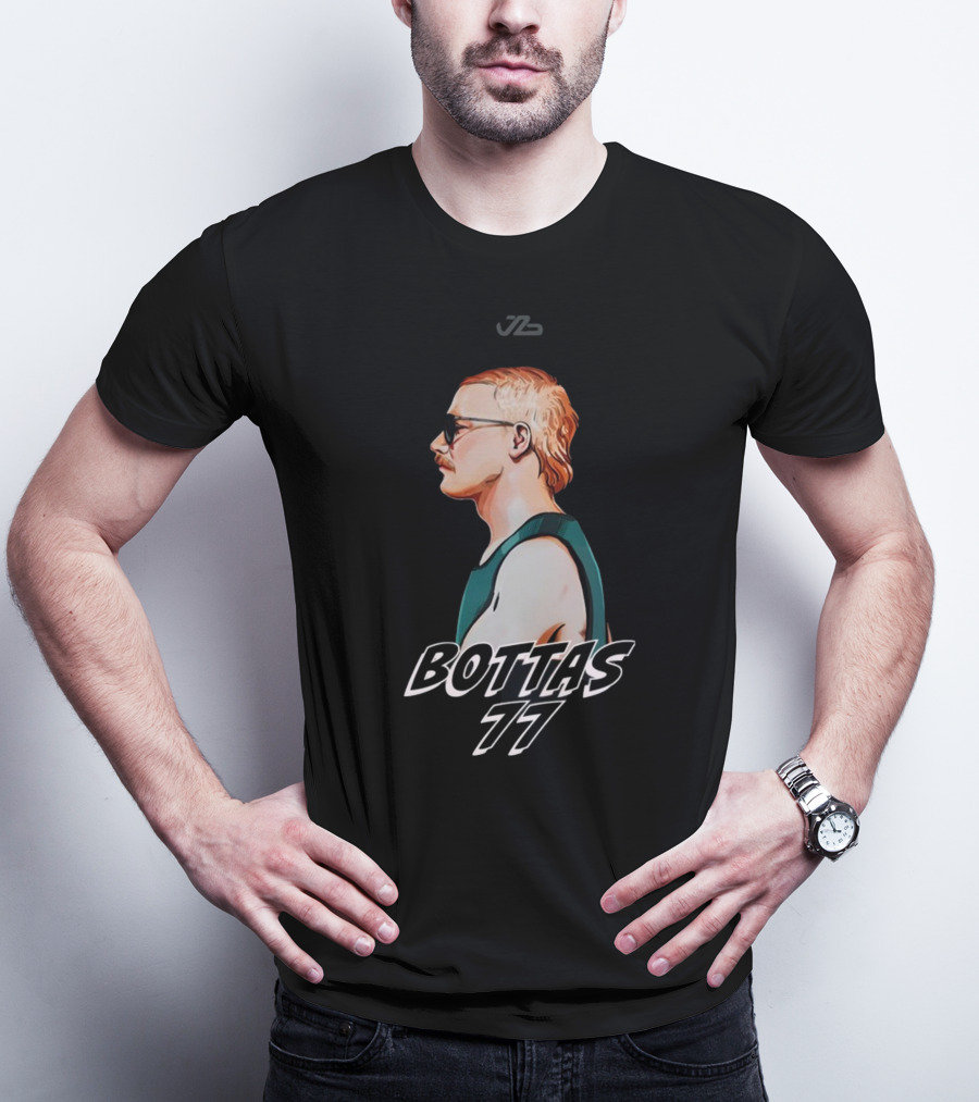 Bottas 77 JB The Mullet Valtteri Bottas T-Shirt