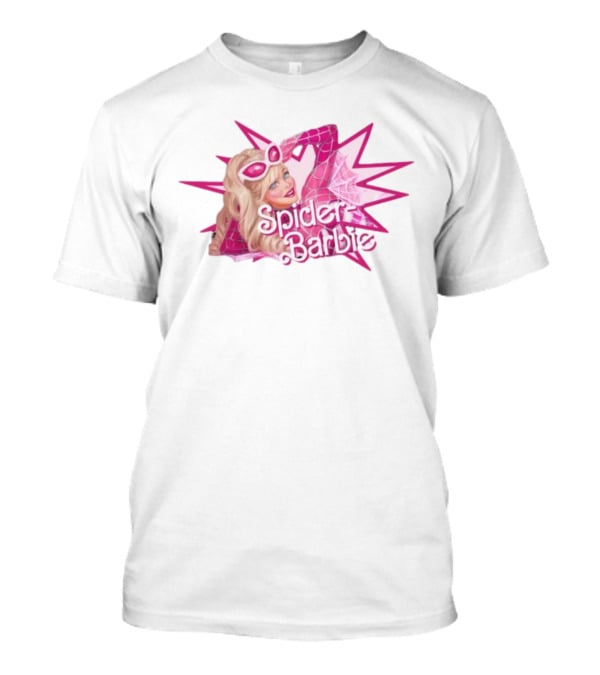 Spider Barbie Web-Slinging Glam Burst T-Shirt