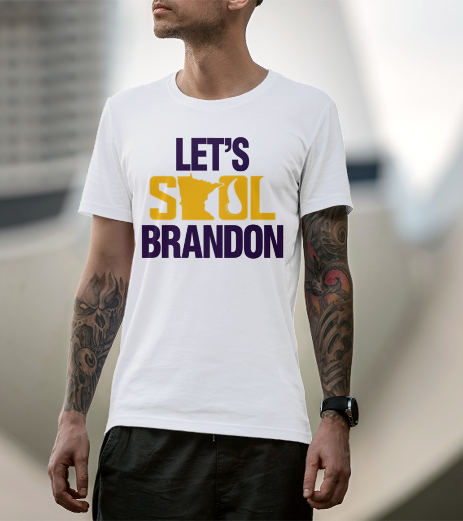 LET'S SKOL BRANDON MINNESOTA VIKINGS T-Shirt