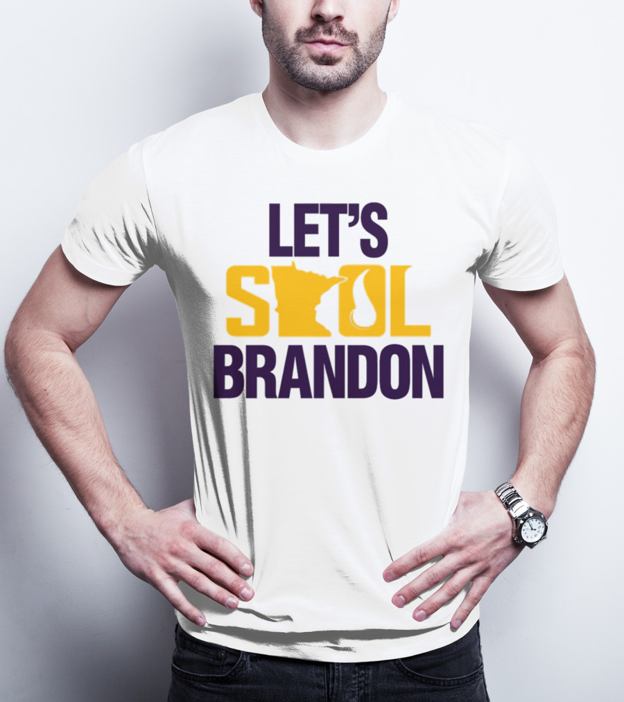 LET'S SKOL BRANDON MINNESOTA VIKINGS T-Shirt