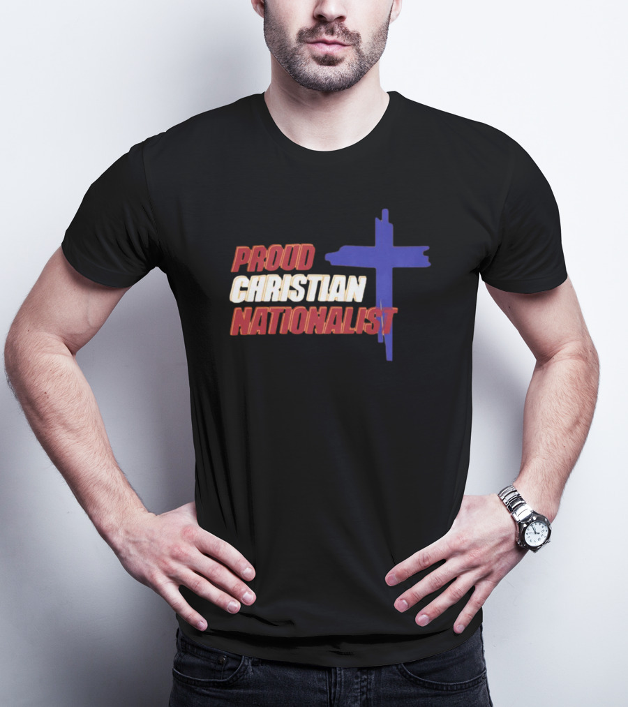 Proud Christian Nationalist Cross T-Shirt