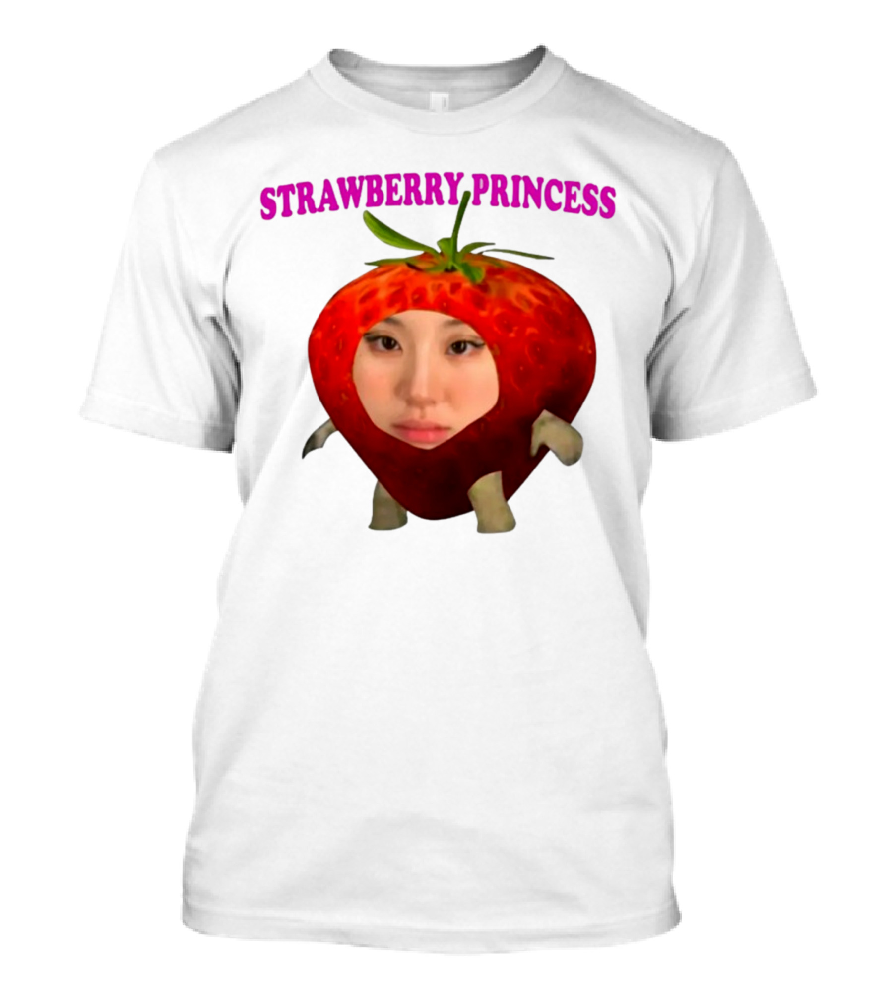 Chaeyoung Strawberry Princess In A Strawberry Costume T-Shirt