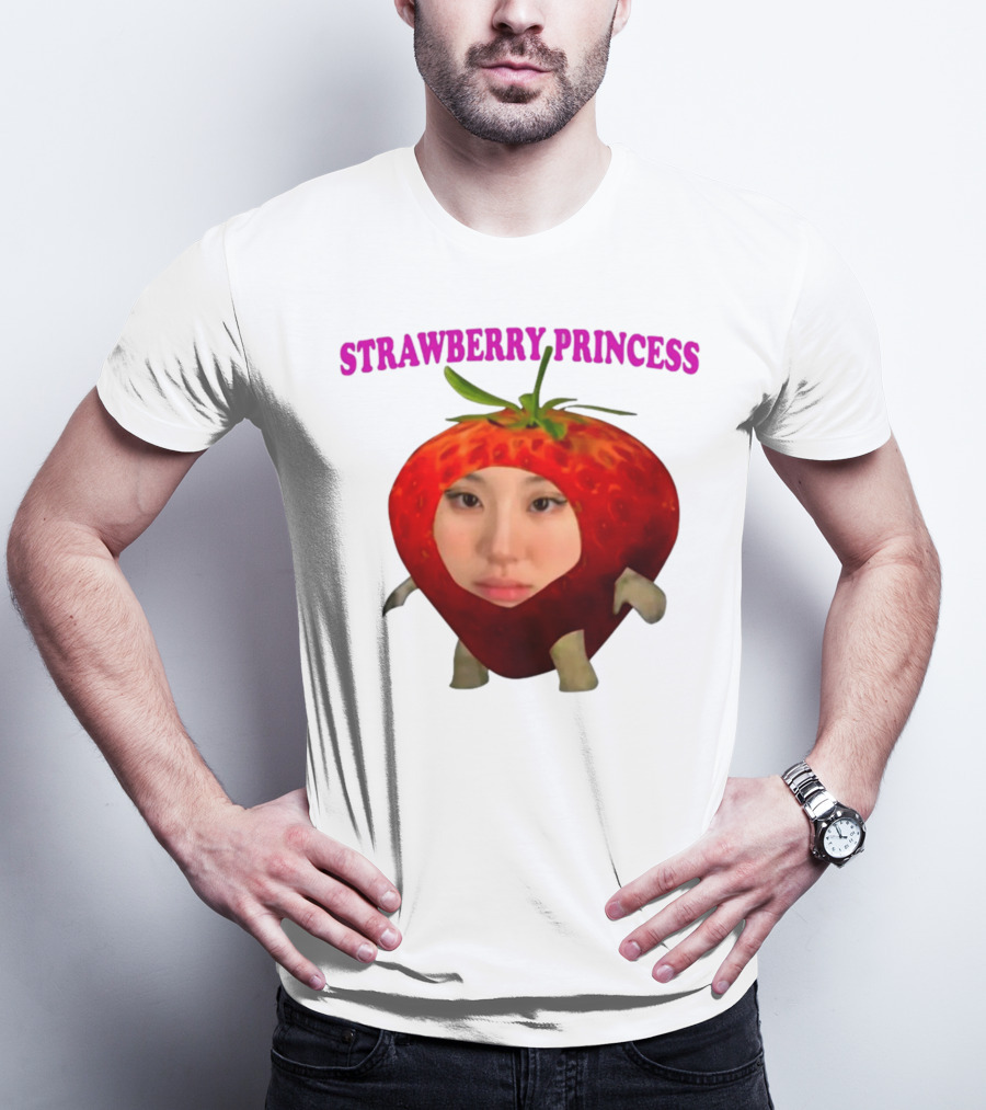 Chaeyoung Strawberry Princess In A Strawberry Costume T-Shirt