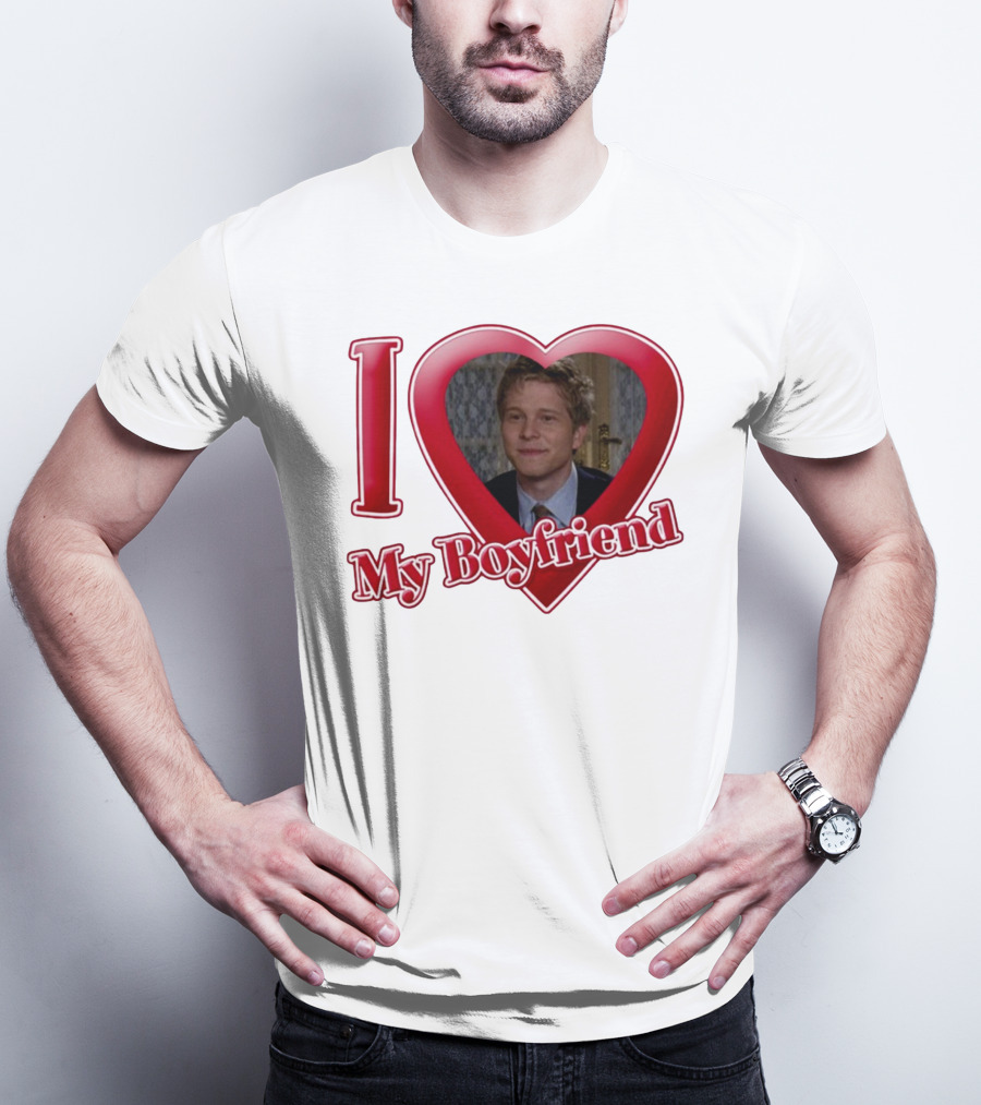 I Love My Boyfriend Logan Huntzberger T-Shirt