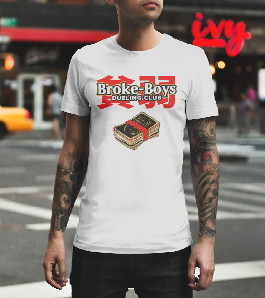 Broke Boys Dueling Club Card Stack Japan T-Shirt