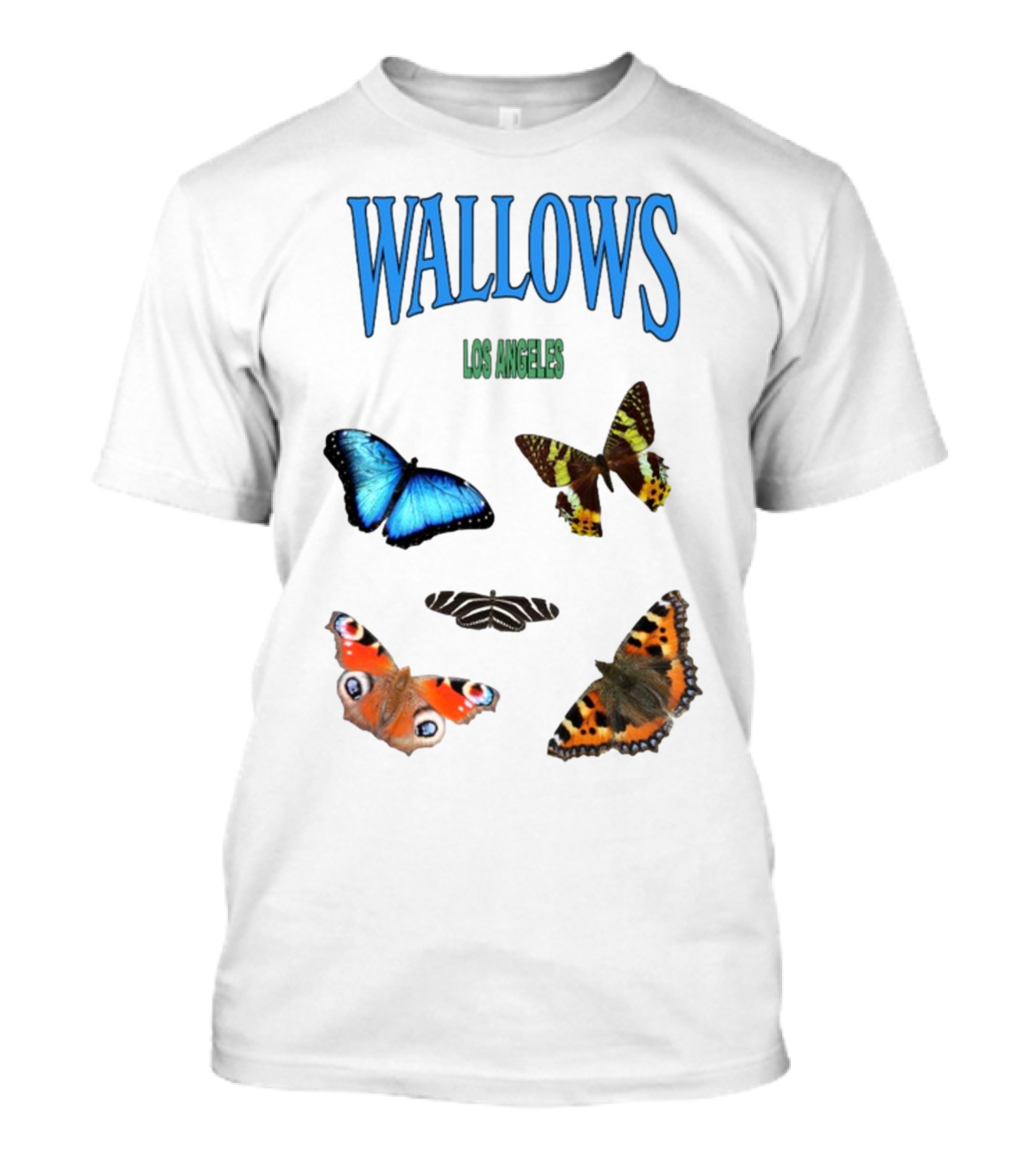 WALLOWS LOS ANGELES BUTTERFLIES T-Shirt