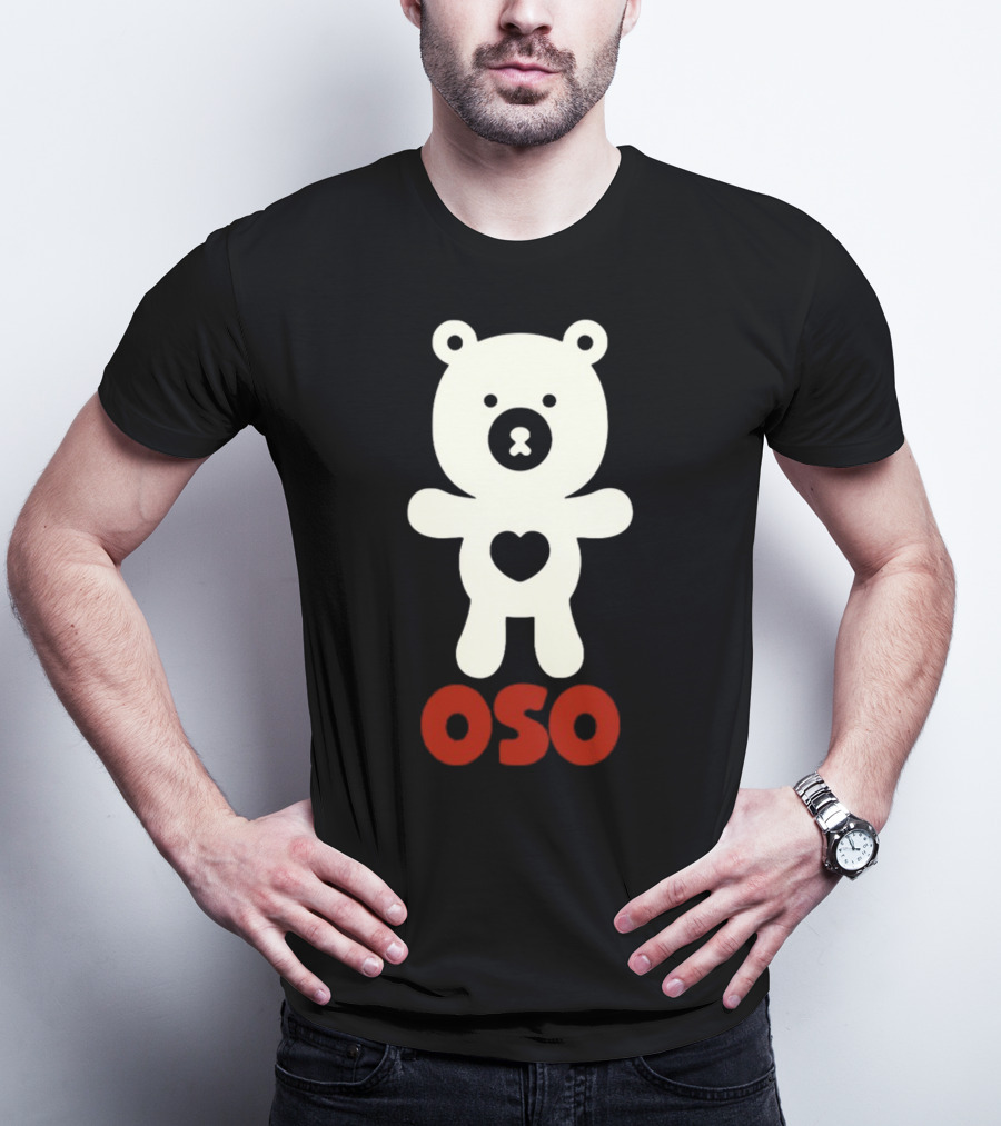 Wicked Naughty Oso Gay Bear Heart T-Shirt