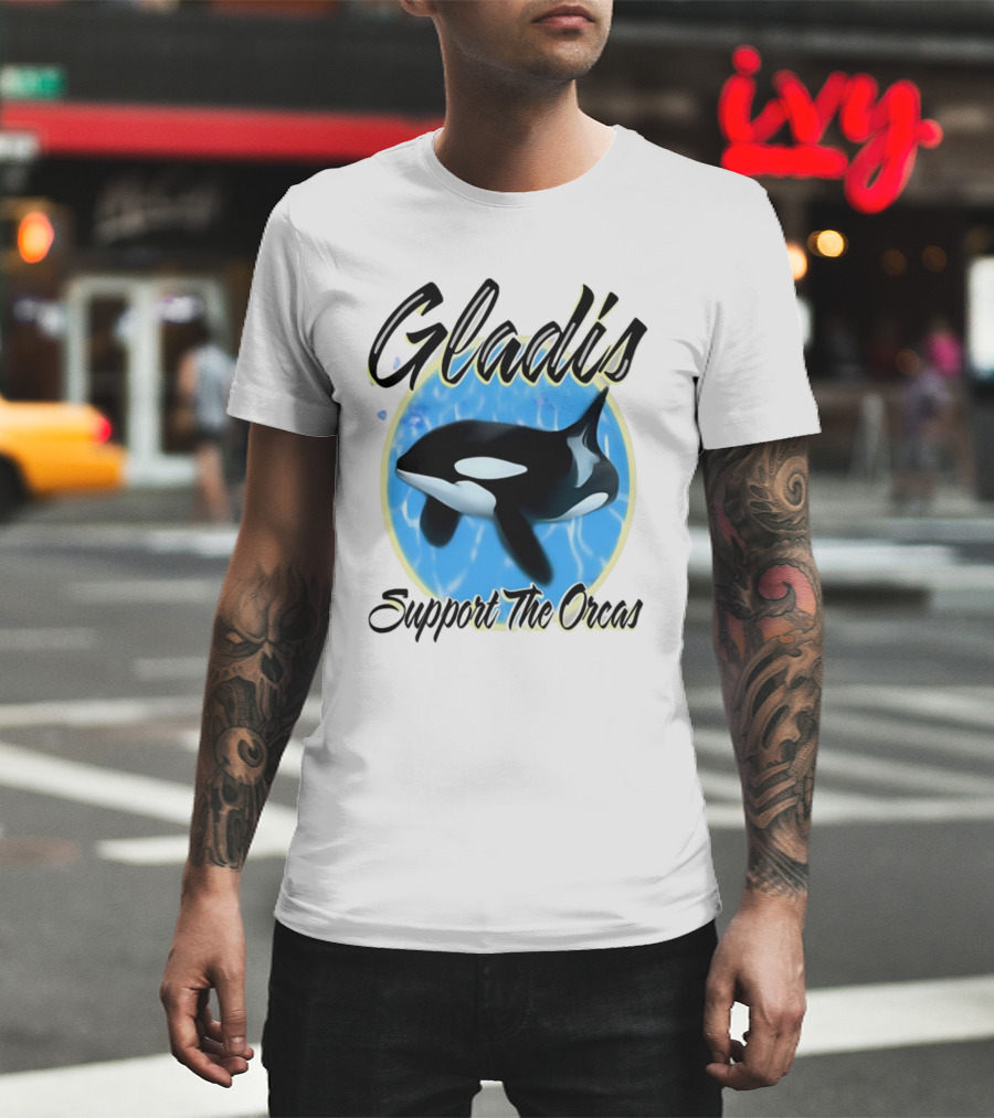 Gladis Support The Orcas T-Shirt