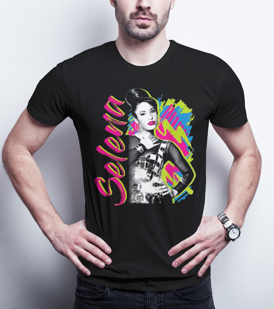 Selena Vibrant Neon T-Shirt